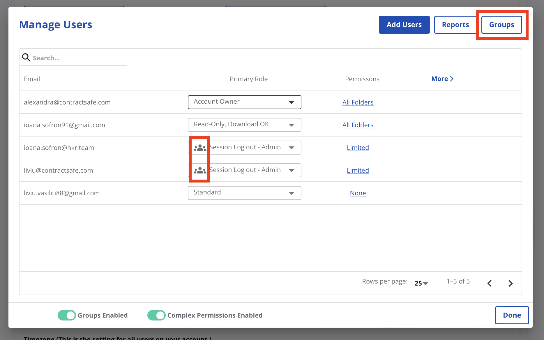 How to Adjust Users' Inactivity Logout Times in ContractSafe